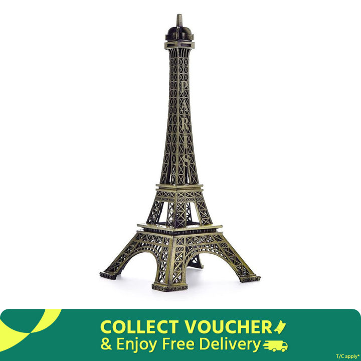 Art Eiffel Tower Showpiece Metal | Show piece for decoration drawing ...