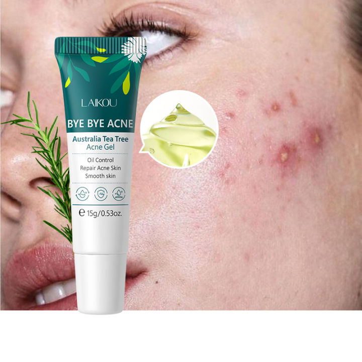Laikou Bye Bye Acne Australia Tea Tree Gel - 15g | Daraz.com.bd