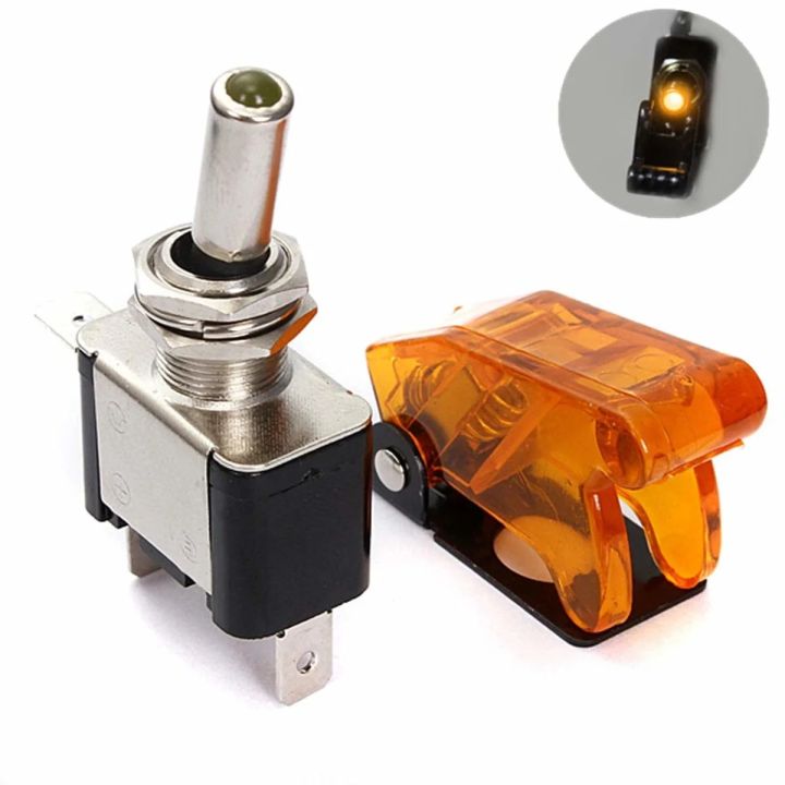 12V 20A Auto Car Boat Truck Illuminated LED Toggle Switch Control on ...