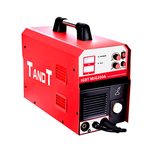 Red colour Mig Welding Machine IGBTMIG200A | Daraz.com.bd