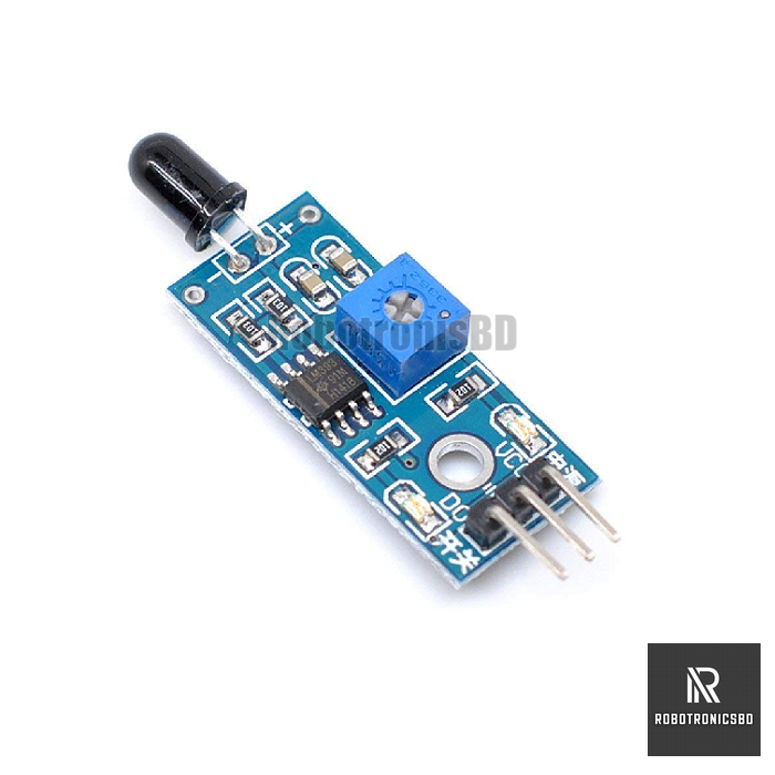 Flame Sensor Module for Arduino Fire Detector | Daraz.com.bd