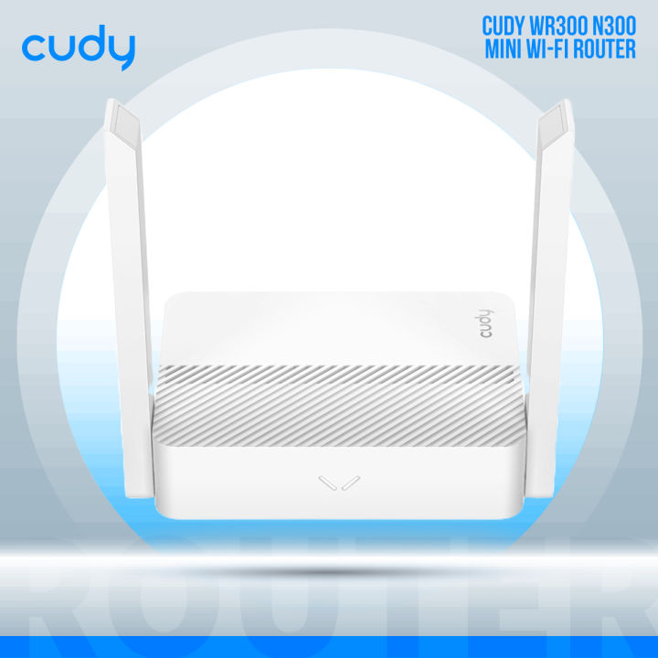 CUDY WR300 N300 Wi-Fi Router - Wi-Fi up to 300 Mbps - Four 10/100 Mbps ...