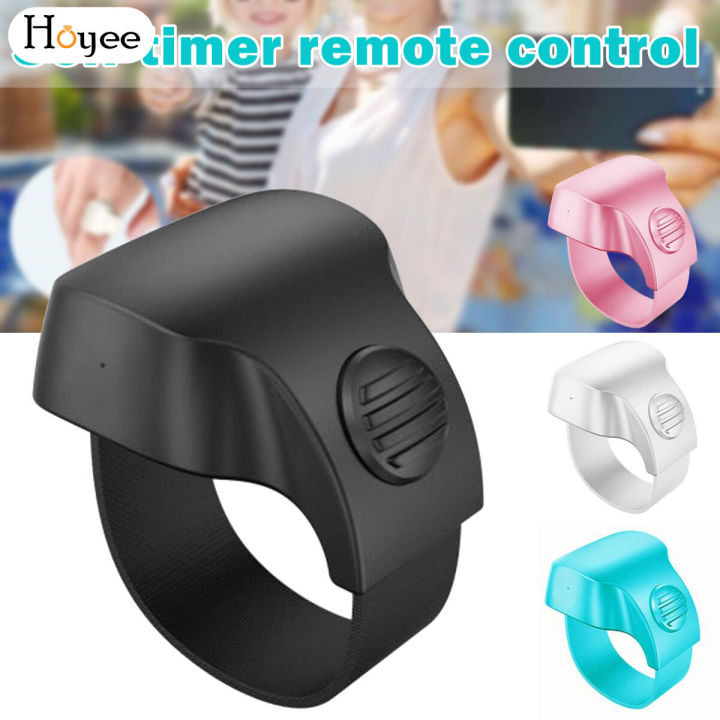 Hoyee Wearable Selfie Remote Shutter BT 5.1 Finger Ring Controller ...