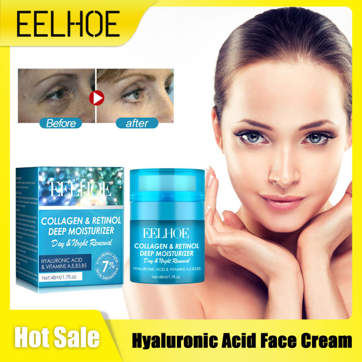 Hyaluronic Acid Face Cream Enhance Skin Elasticity Moisturizing ...