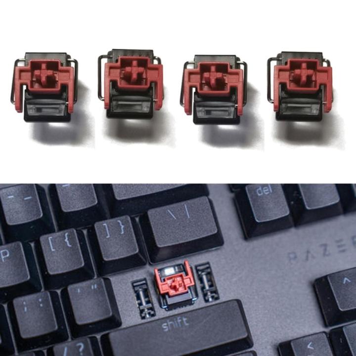 【happy one】4Pcs Razer Red Optical Switches Hot Swap Switch for Razer ...