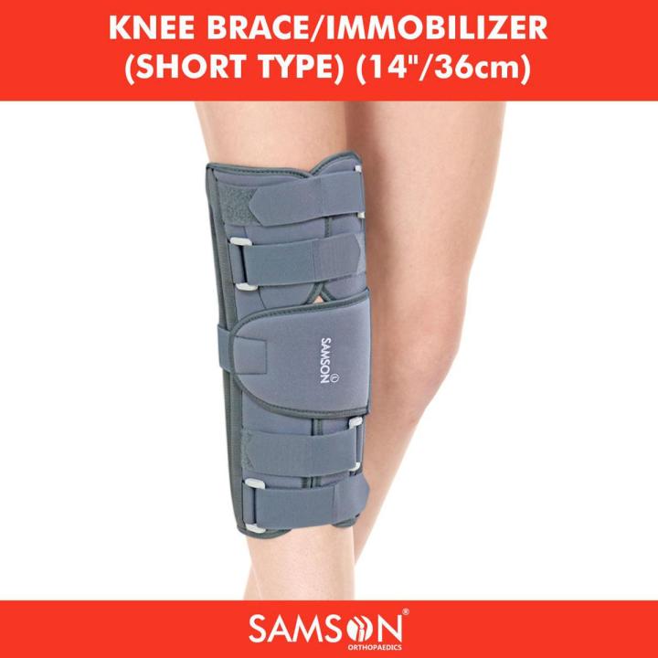 Samson Knee Brace Immobilizer Short-Type Health Guide | Daraz.com.bd