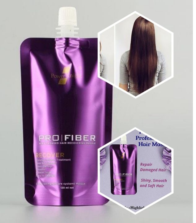 POWER KNIGHT PRO FIBER HAIR MASK-120ml ( Damaged Hair Recovery) | Daraz ...