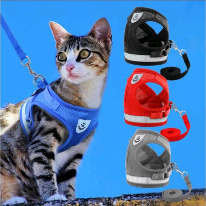 Adjustable Pet Cat/Dog Jacket Harness | Daraz.com.bd