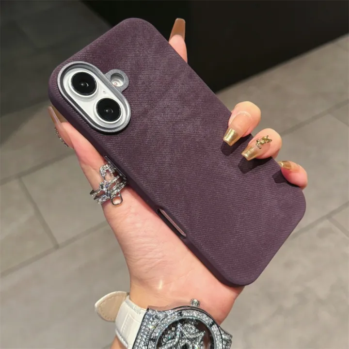 HODON Luxury Business Magnetic PU Leather Phone Cases For iPhone 14 12 ...