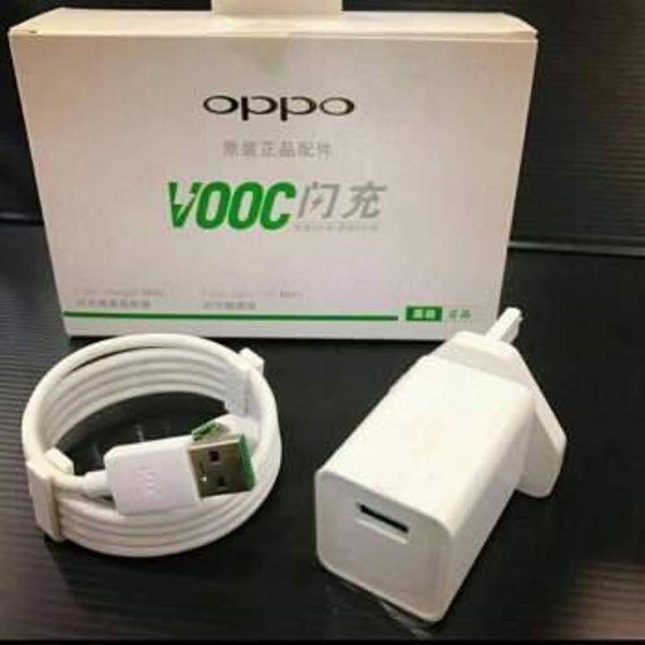 VOOC New Fast Flash Charger With USB Cable - White | Daraz.com.bd