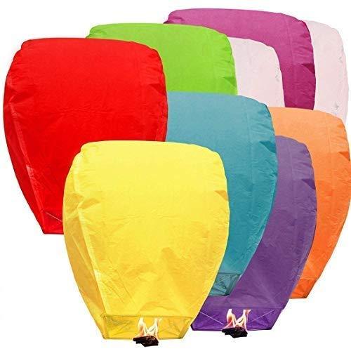 Exclusive Fanush Sky Lantern -6Pieces | Daraz.com.bd