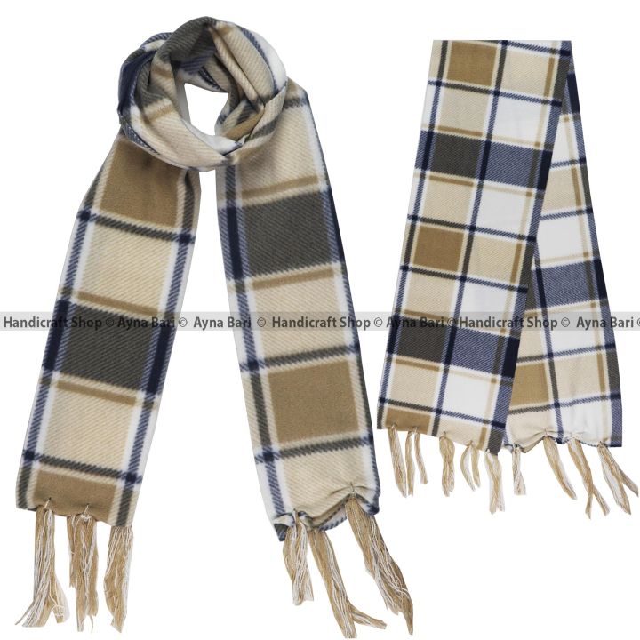 Versatile -Muffler for Man and Women | CHECK Print | Winter Collection ...