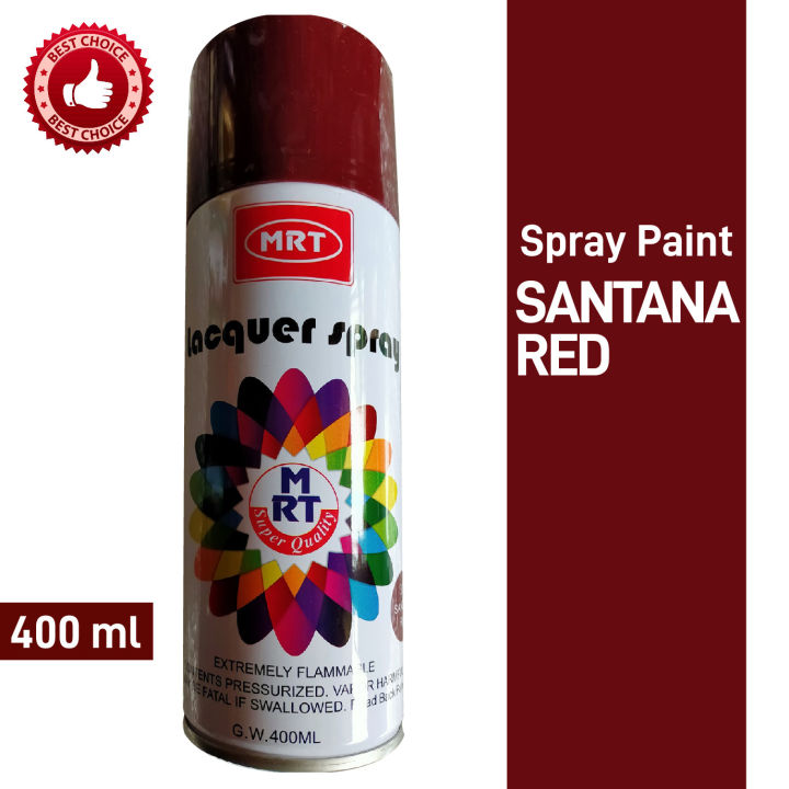 MRT Spray Paint Santana Red/ Maroon color code - 332 | Daraz.com.bd