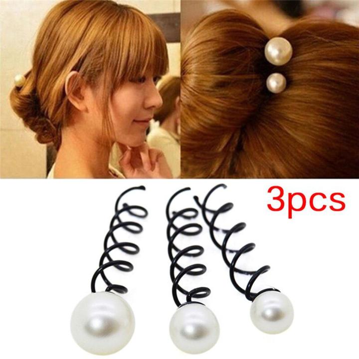 1/3PCS/Set Spiral Spin Screw Bobby Pin Hair Clip Twist Braiders ...
