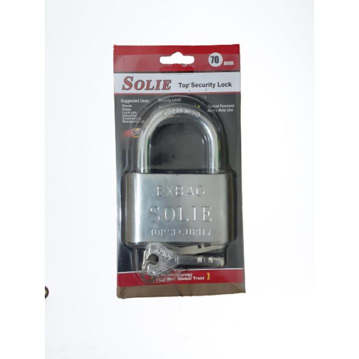 SOLIT Top Security Lock 70mm for - Gates,Lock-ups,Industrial ...