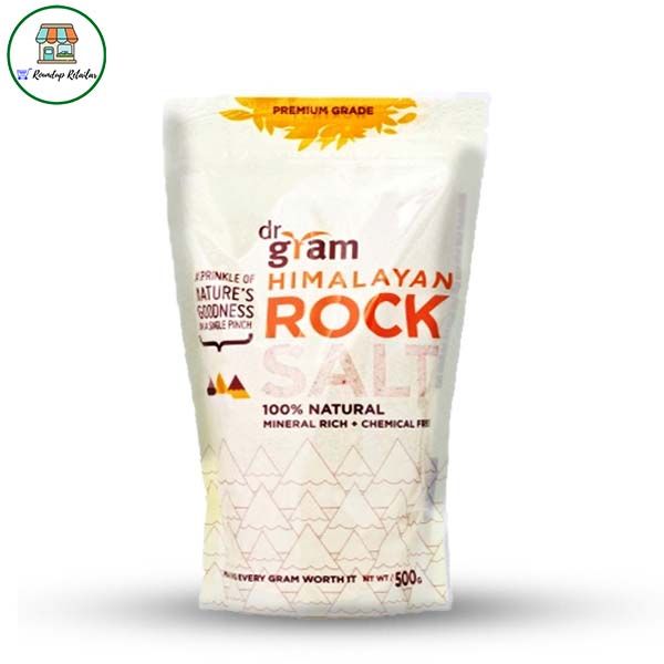 Dr Gram Himalayan pink ground Salt 500gm | Daraz.com.bd