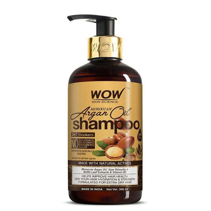 Wow Skin Science Argan Oil Shampoo 300ml | Daraz.com.bd