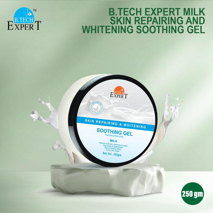 B.Tech ExperT Milk Skin Repairing and Whitening Soothing Gel | Daraz.com.bd