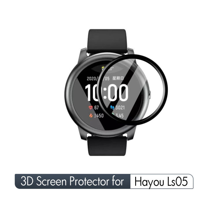 Haylou Solar LS05 SmartWatch 3D Curved Full Screen Tempered Glass ...