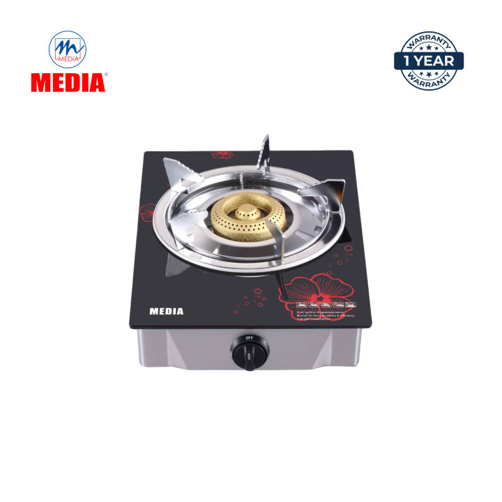 Media Single Burner Glass Top Gas Stove MGS-5066S LPG | Daraz.com.bd