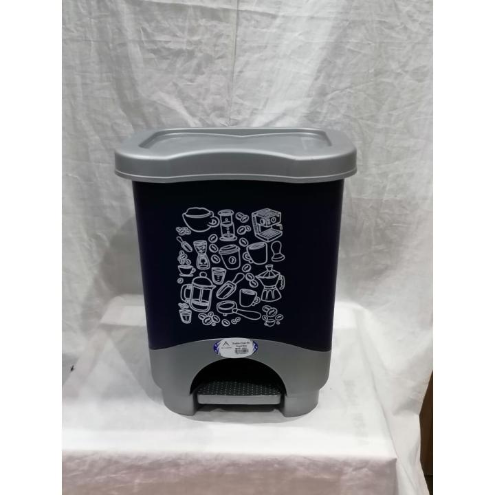 Clean Bin Paddle Bin Waste Paper Basket - 10L - dustbin | Daraz.com.bd