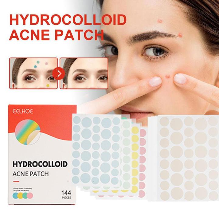 144patches Acnes Pimple Patches Treatment Pimple Invisible Blemish Spot ...