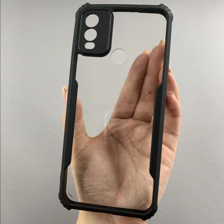 For Nokia C22 Luxury Stylish Xunddu Case Clear Transparent Back Cover ...