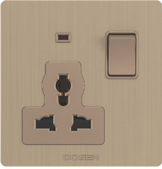 Dosen Magnum gold series Multi Socket with Switch | Daraz.com.bd