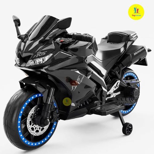 R15 Battery Operated Ride-On Bike for Kids – 12V Rechargeable ...