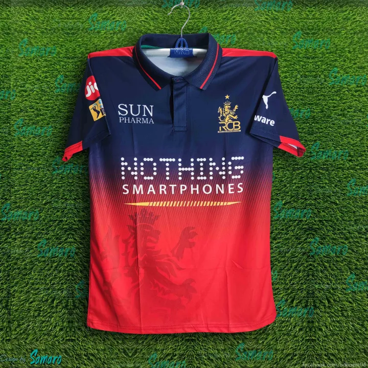 Royal Challengers Bangalore Premium Jersey 2026/27 IPL Premium Cricket ...