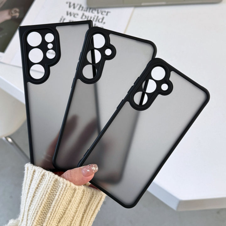 HOCE Translucent Phone Cases For Samsung Galaxy S25 S24 S23 S22 Ultra S23 S24 S25 Plus Case ...