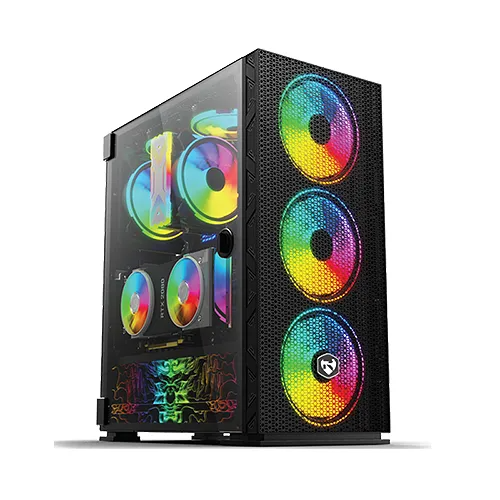 X8 Mesh Front RGB Mid Tower Gaming Casing | Daraz.com.bd