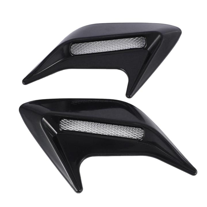 4Pcs Car Auto Side Vent Air Flow Mudguard Intake Sticker Universal ...