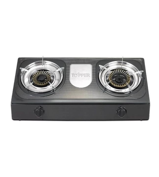 TOPPER Double SS Auto LPG Gas Stove A 206 | Daraz.com.bd