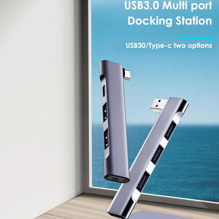 PD High Speed USB-C USB HUB Wide Using USB3.0 5Gbps Portable Type-C ...