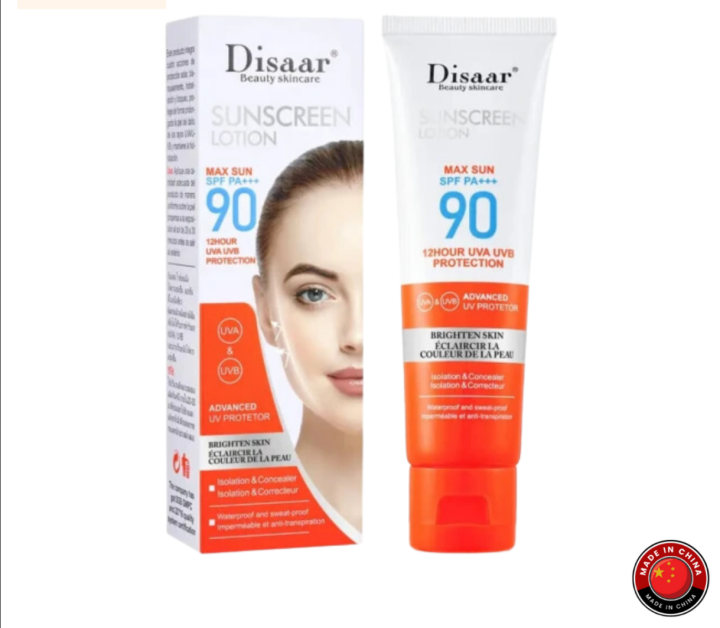 Disaar Sunscreen Lotion SPF 90 - 50 ml | Daraz.com.bd