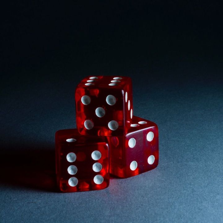 10Pcs Table Games 19mm Dice 6-Sides Polyhedral 19mm Dice Acrylic Red ...