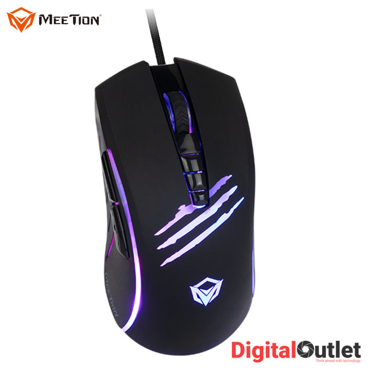 Gaming Rgb Usb Wired Mouse And Pad Combo In Single Pack Mt C011