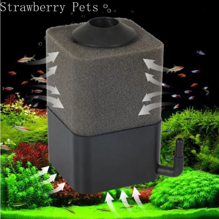 New Bio Sponge Filter for Aquarium Fish Tank Shrimp Pond Air Pump ...