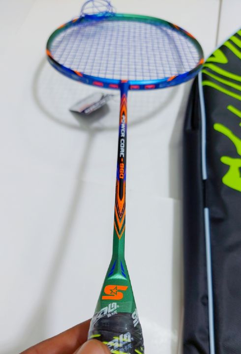 Skalo Badminton Racket String Tension 32 Lbs Mashing Gadding Fully ...