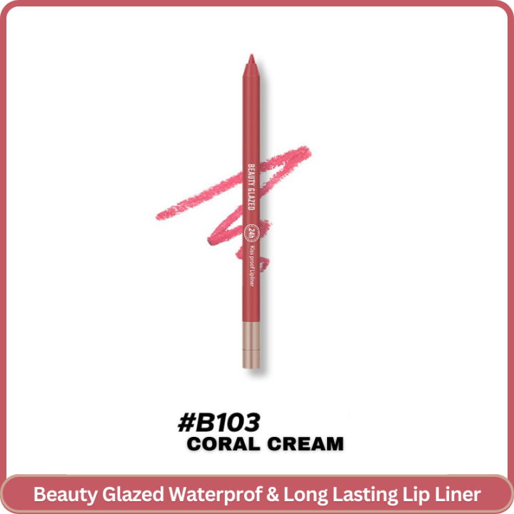 Beauty Glazed Waterproof and Long Lasting Lip Liner For Women - Shade ...