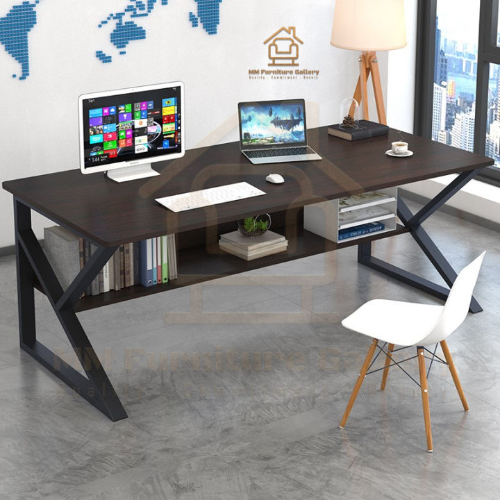Modern Metal Frame Office Table, Study Table, Gaming Table, Writing ...