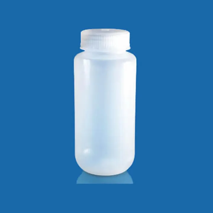 PolyLab Plastic Reagent Bottle 500 ml Wide Mouth, Plastic Lab Bottle ...