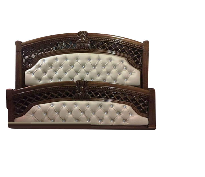 Gorgeous Noksha Bed B-1004 Malaysiyan process wood Nice design 5*7 ft ...