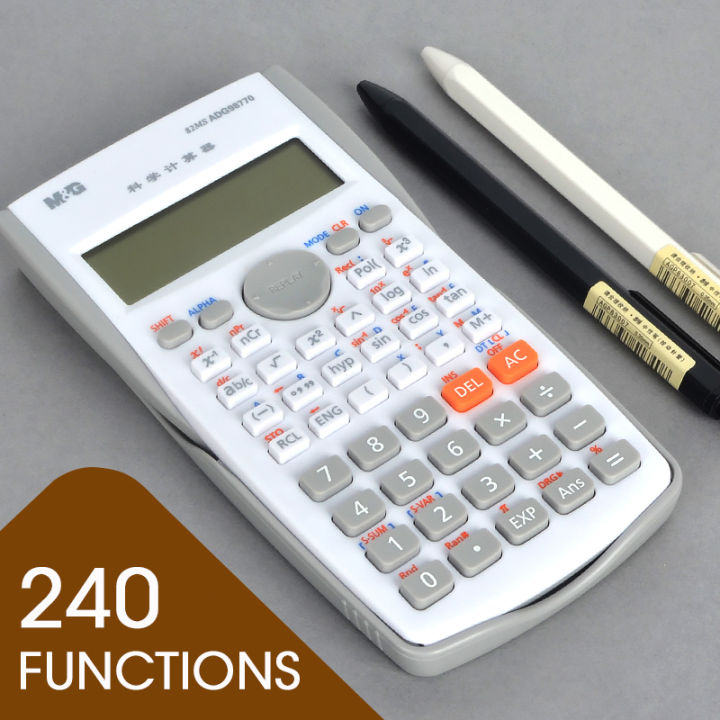 【Free Returns】 M&G 82MS Color Calculator Scientific Calculater pink ...