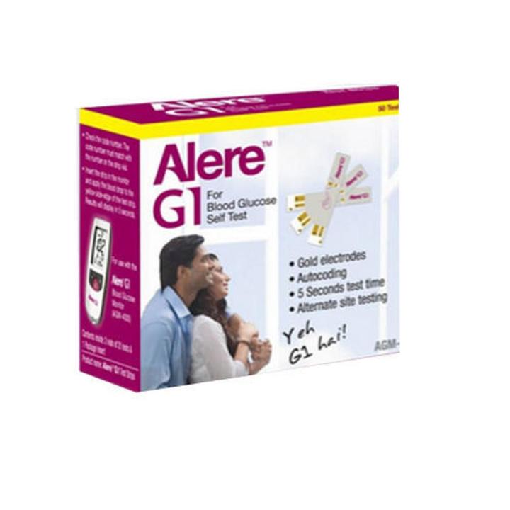 Alere G1 Blood Glucose Strips - 50 Test Strip | Daraz.com.bd