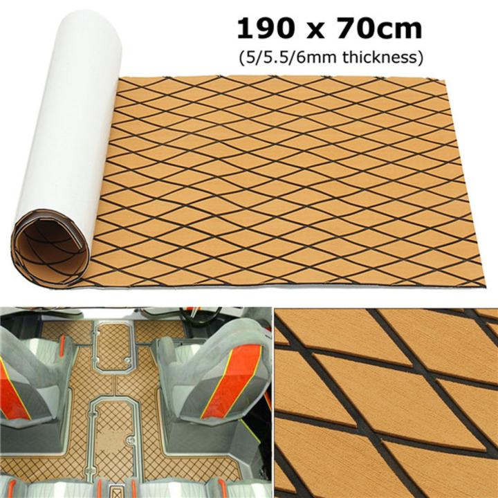 190x70cm(5mm) Anti-UV Self-Adhesive EVA Foam Teak Sheet Washable Non ... 190x70cm(5mm) Anti-UV Self-Adhesive EVA Foam Teak Sheet Washable Non ...