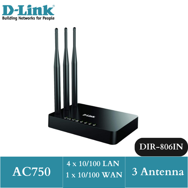 D-Link DIR-806IN Wireless AC750 Dual Band Router | Daraz.com.bd