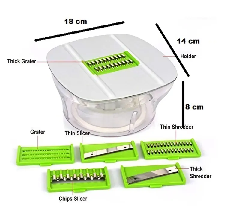 One Stop Shop Chopper, Blender, Atta Maker, Dough Kneader Manual Food ...
