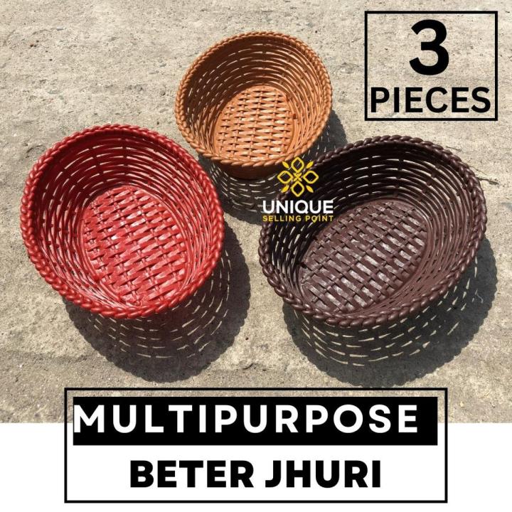 Plastic Beter Jhuri for use Multipurpose 3 PIECES | Daraz.com.bd